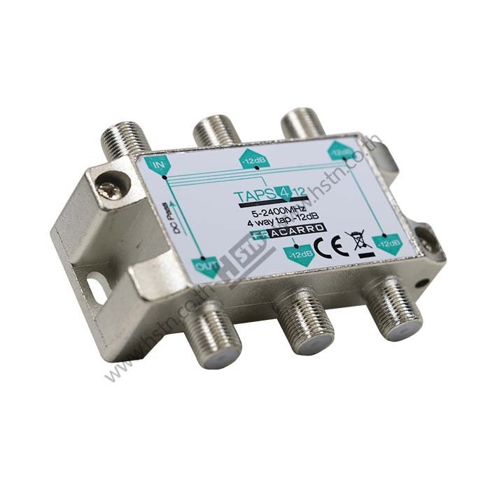 TAPS4 Tapoff 4 way tap loss xx dB 5-2400MHz - hstn